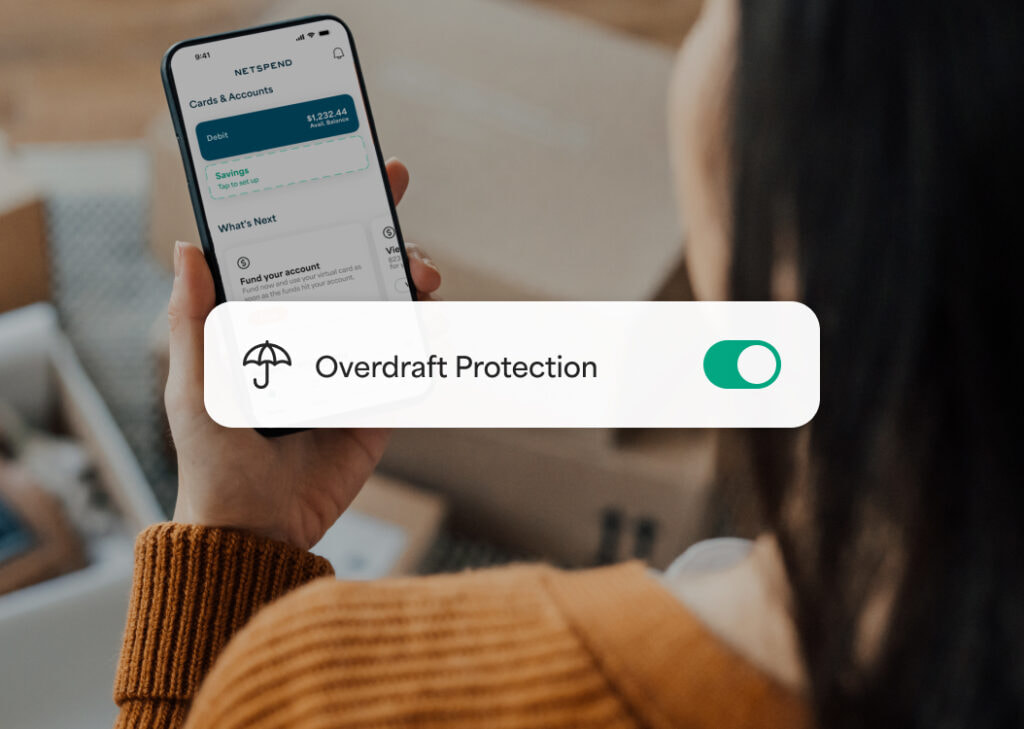 Overdraft protection on Netspend Debit Account