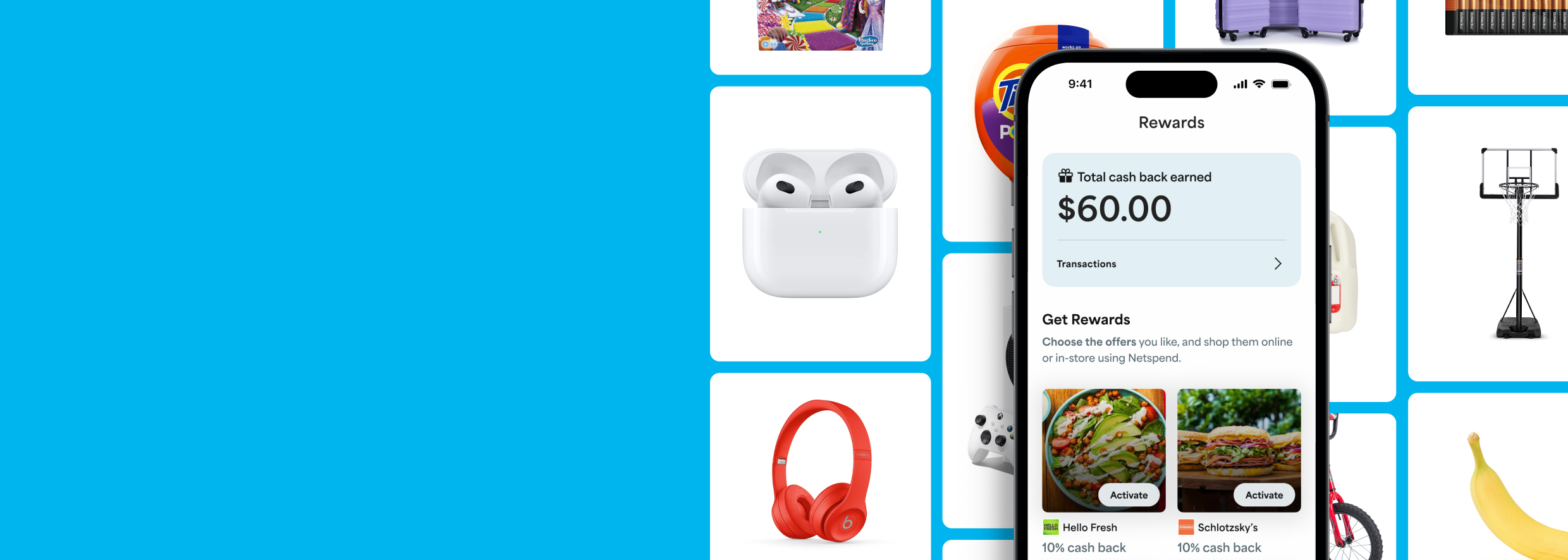 Debit cards, reloadable prepaid. No credit check, no minimums | Netspend